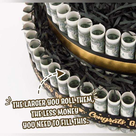 Party Supplies | Graduation Money 3tier Cake Kitnew | Poshmark